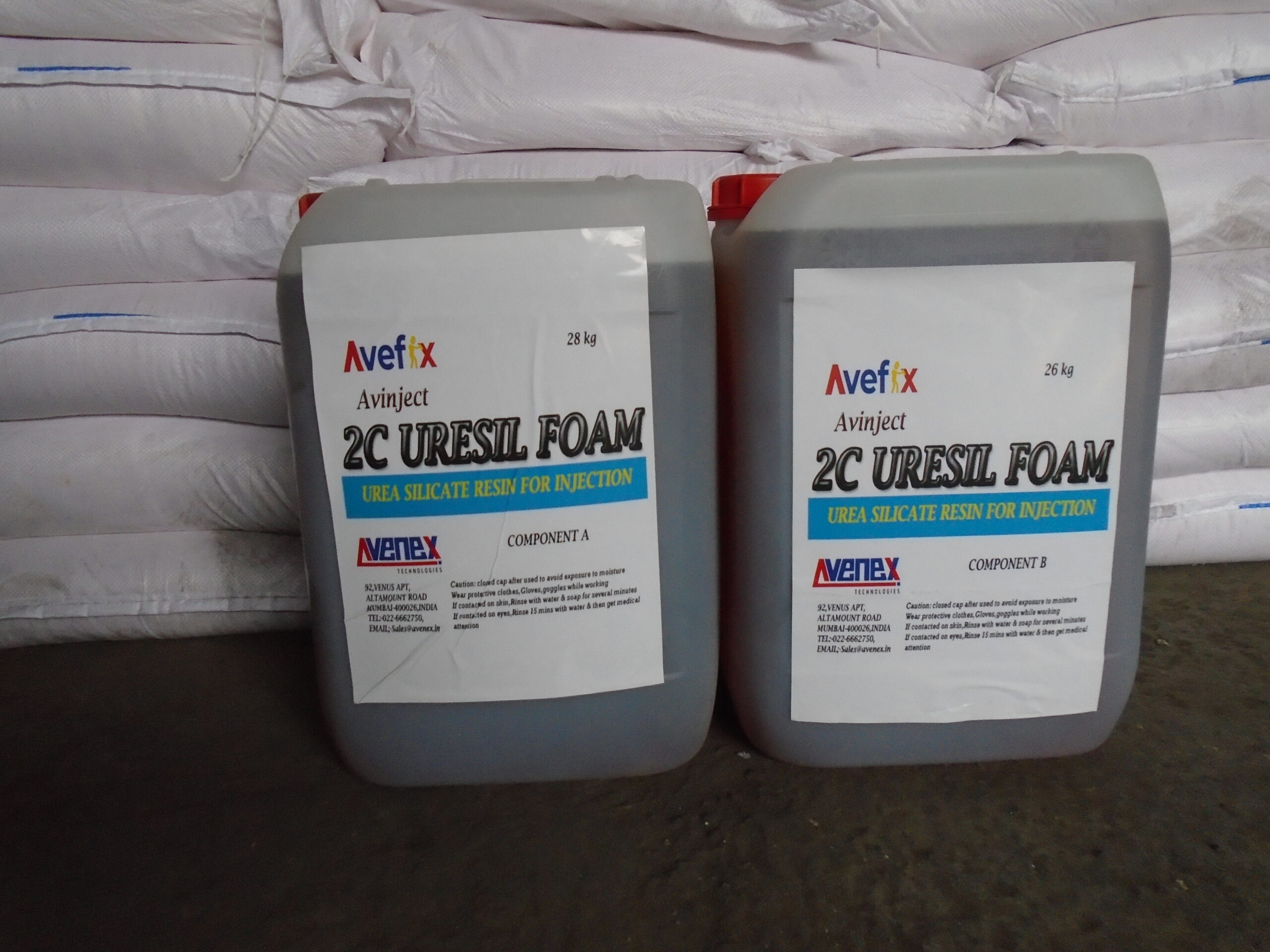 AVINJECT 2C URESIL FOAM - Avefix